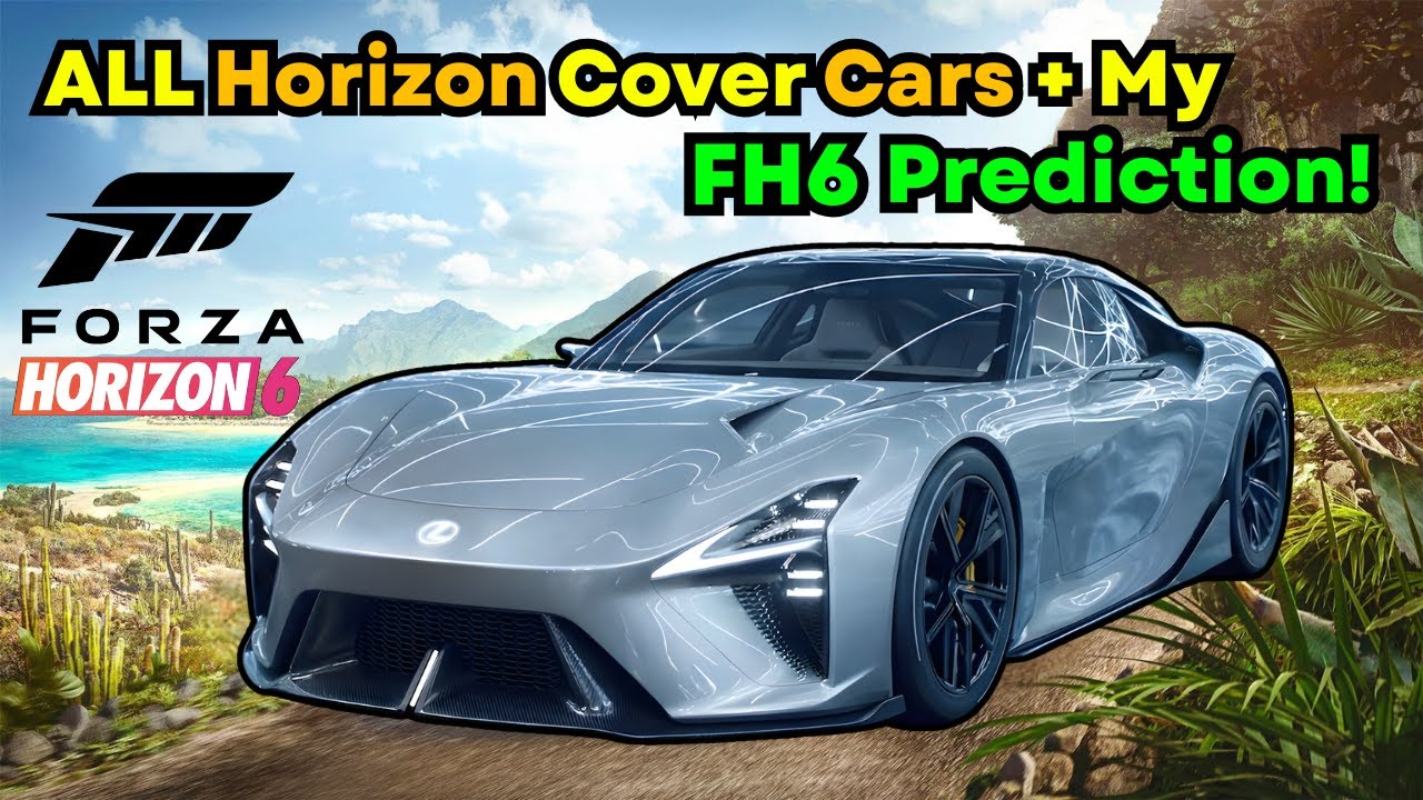 Predicting the Forza Horizon 6 Cover Car… Based on Every Past Forza ...