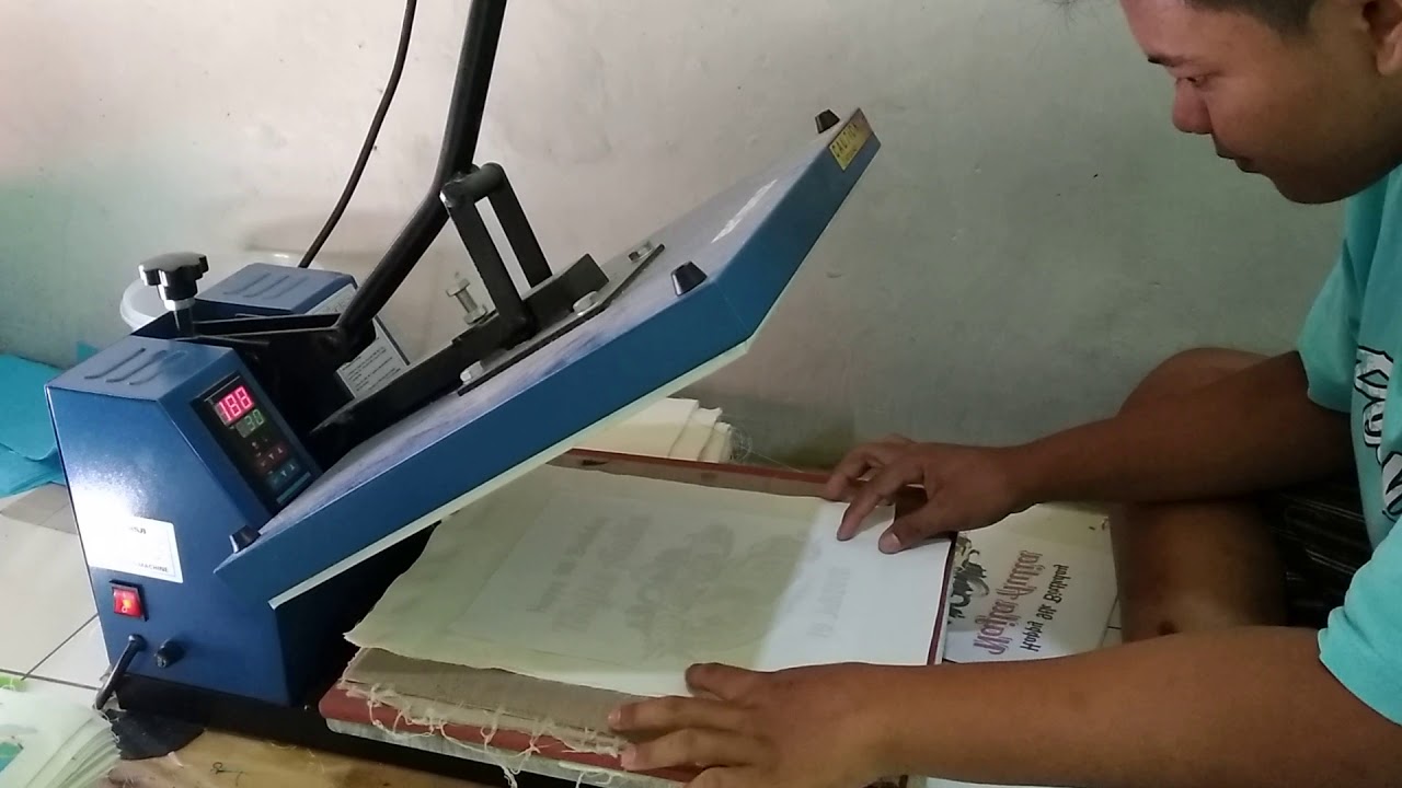 Sablon Printing - YouTube