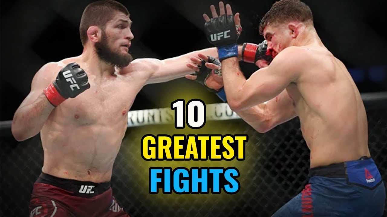 Top 10 UFC Fights: Unforgettable Moments In MMA History - YouTube