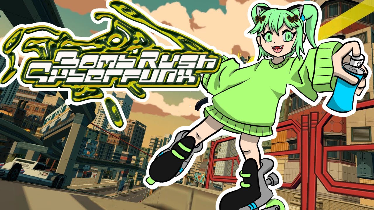 The Myth of Neo-Sisyphus: Bomb Rush Cyberfunk - Part 1 - YouTube