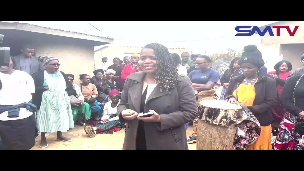 Suspended ZBC CEO Addressing Mourners At One of Her Employee's Funeral ...