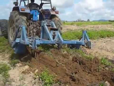 Ripper 5 Legs Implement Attachment for Tractor - YouTube