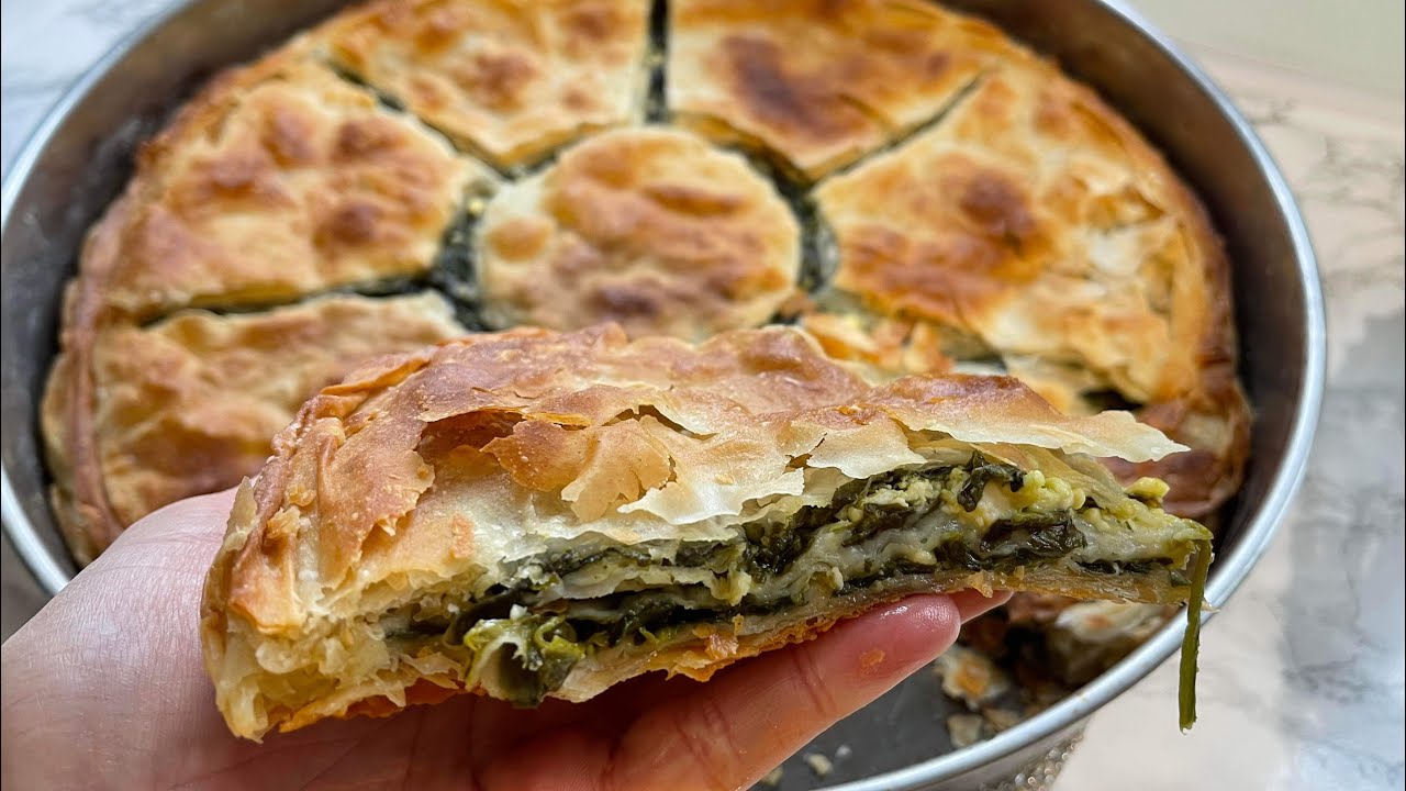 Byrek me spinaq në mënyrën më të thjeshtë! Recetë e shijshme që nuk ...