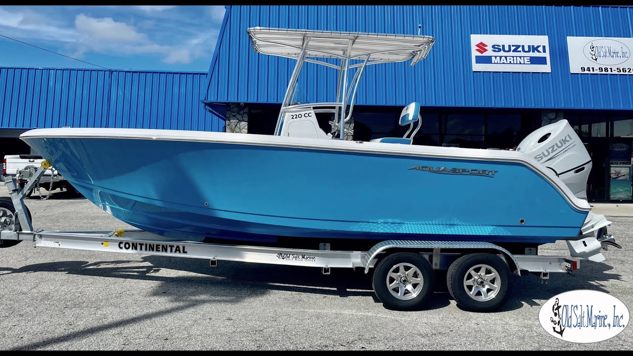 Old Salt Marine- 2024 Aquasport 2200 CC walkthrough! - YouTube