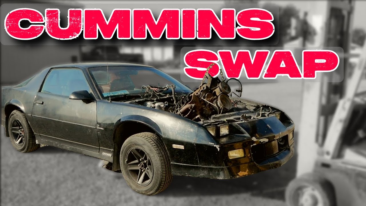 I Swapped a Cummins into a 3rd Gen Camaro! - YouTube