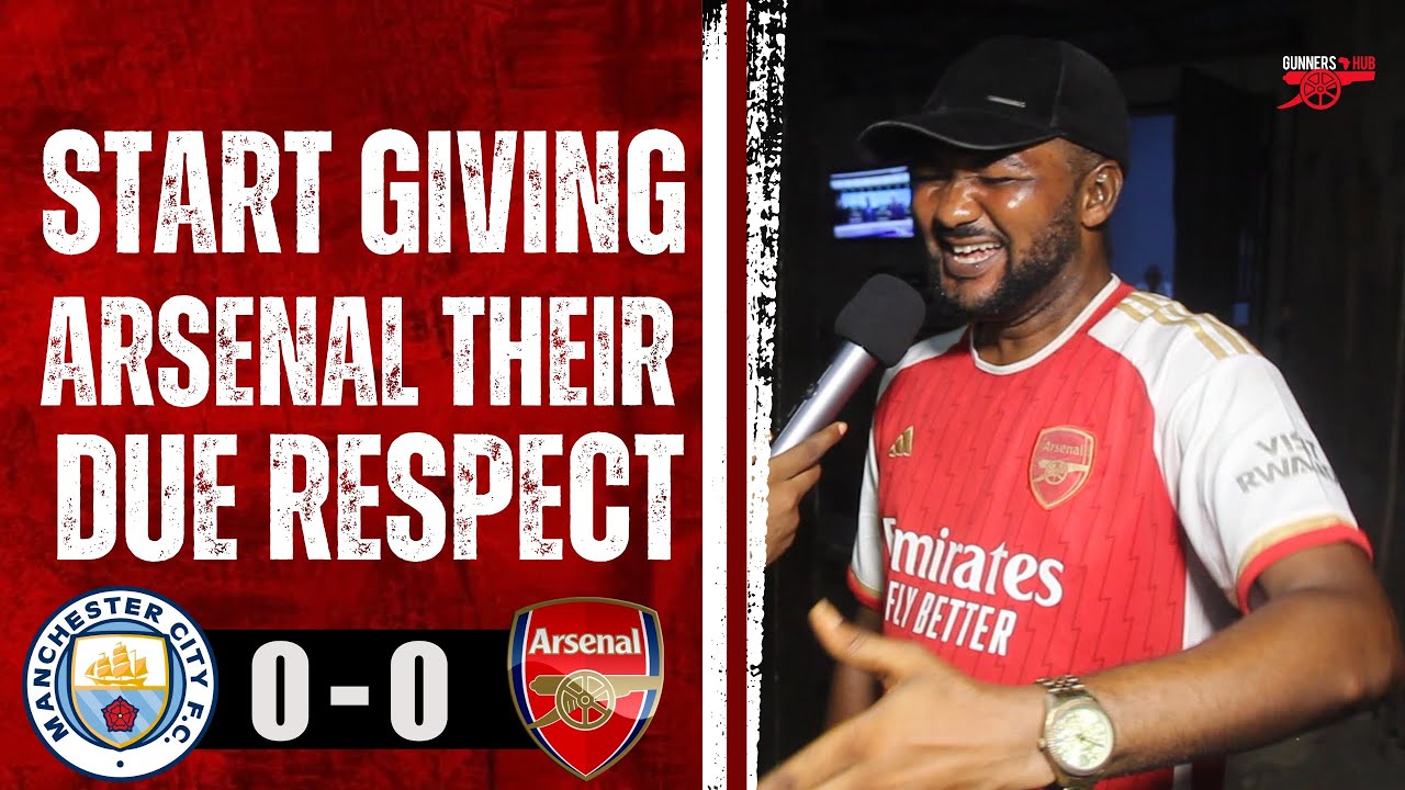 Man City 0-0 Arsenal | Arsenal Fans Reaction | Start Giving Arsenal ...
