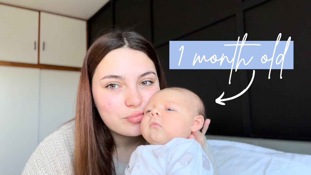 1 MONTH BABY/POSTPARTUM UPDATE! baby #2 - YouTube