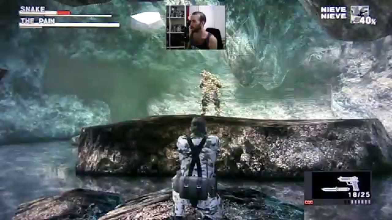 MGS3 #3 The Pain NO KILL battle - HARD - Español - YouTube