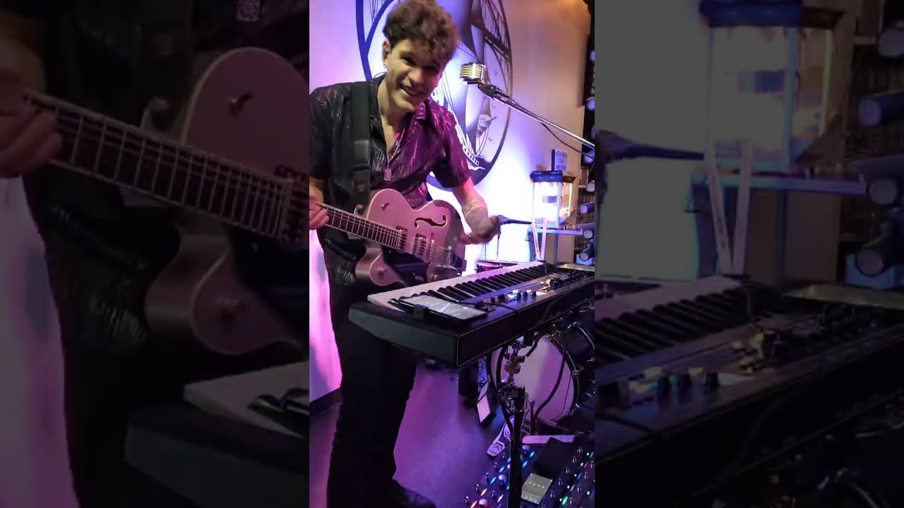 One Man PARTY Band rocks the house live looping🎸🎹🥁🎙️ - YouTube
