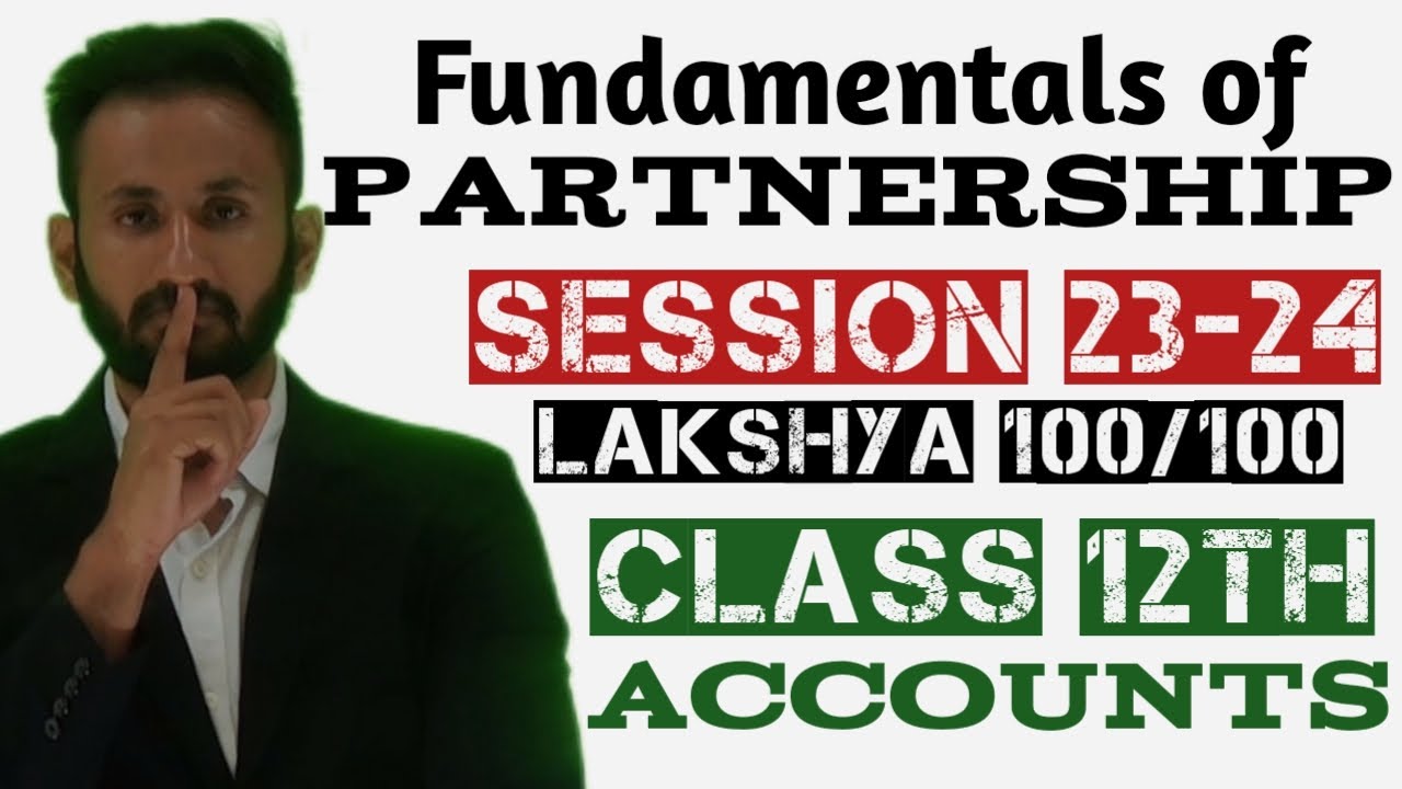 Accounting for partnership firms - Fundamentals |Basic Introduction ...