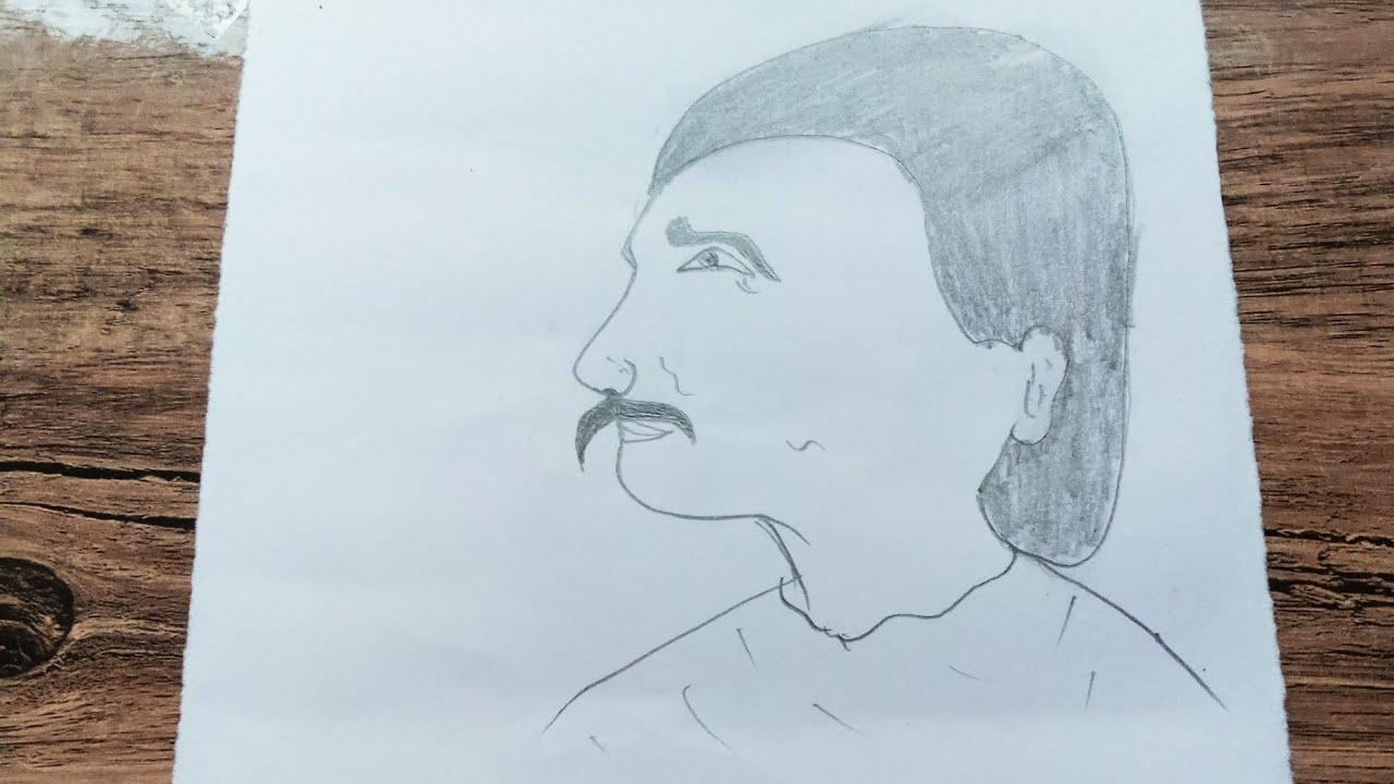 9 November special drawing Allama Iqbal #Art Mix Farhan Ali - YouTube