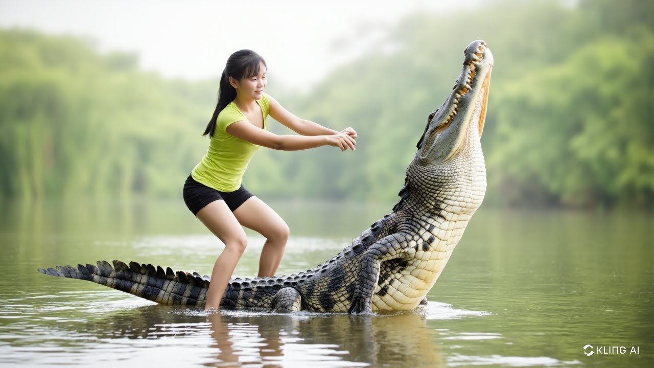 #9 Amazing fishing | village pretty girl fishing catch big fish at pond ...