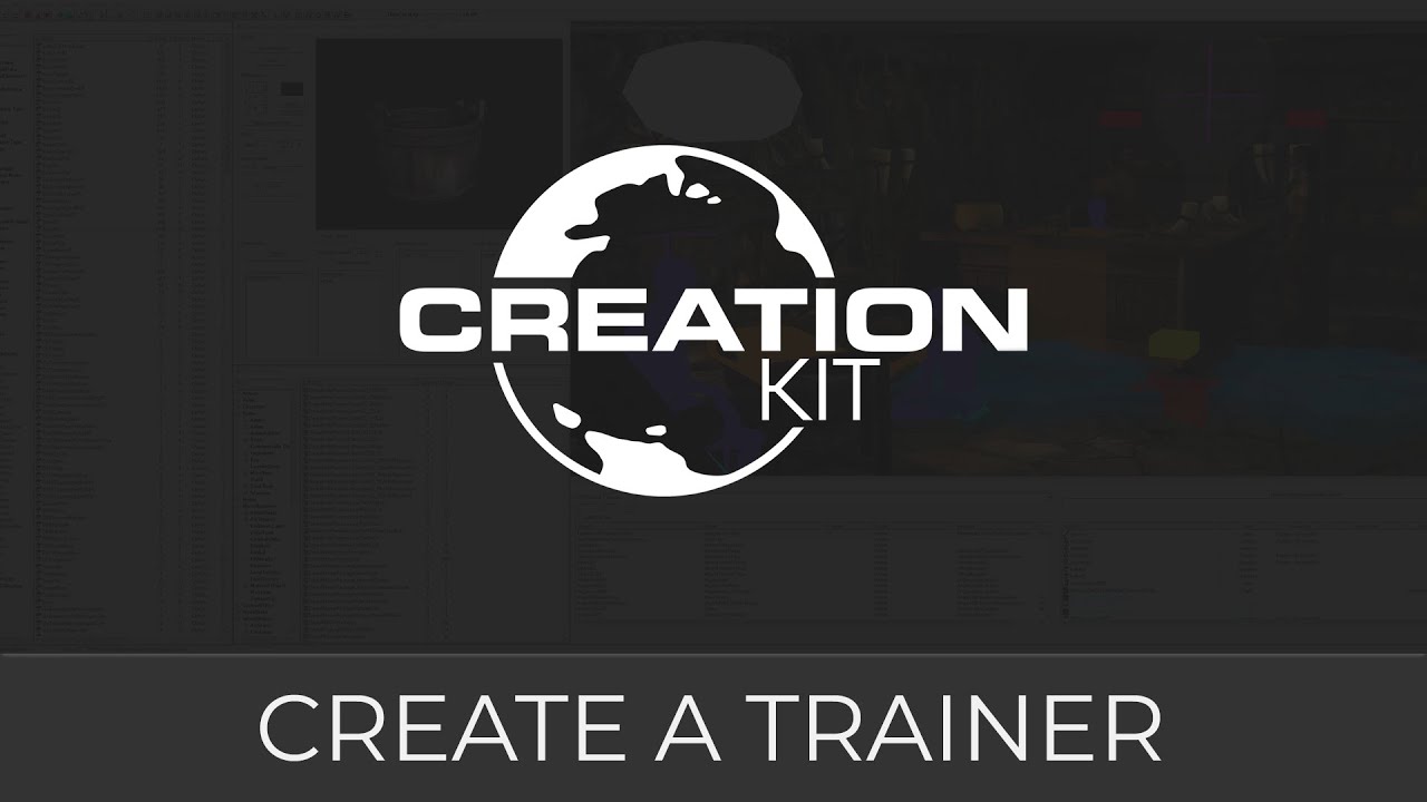 Creation Kit (Create a Trainer) - YouTube