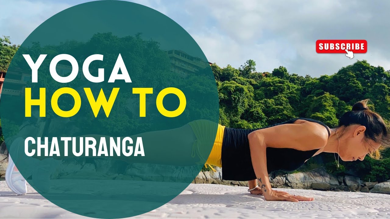 Yoga how to: Chaturanga - YouTube