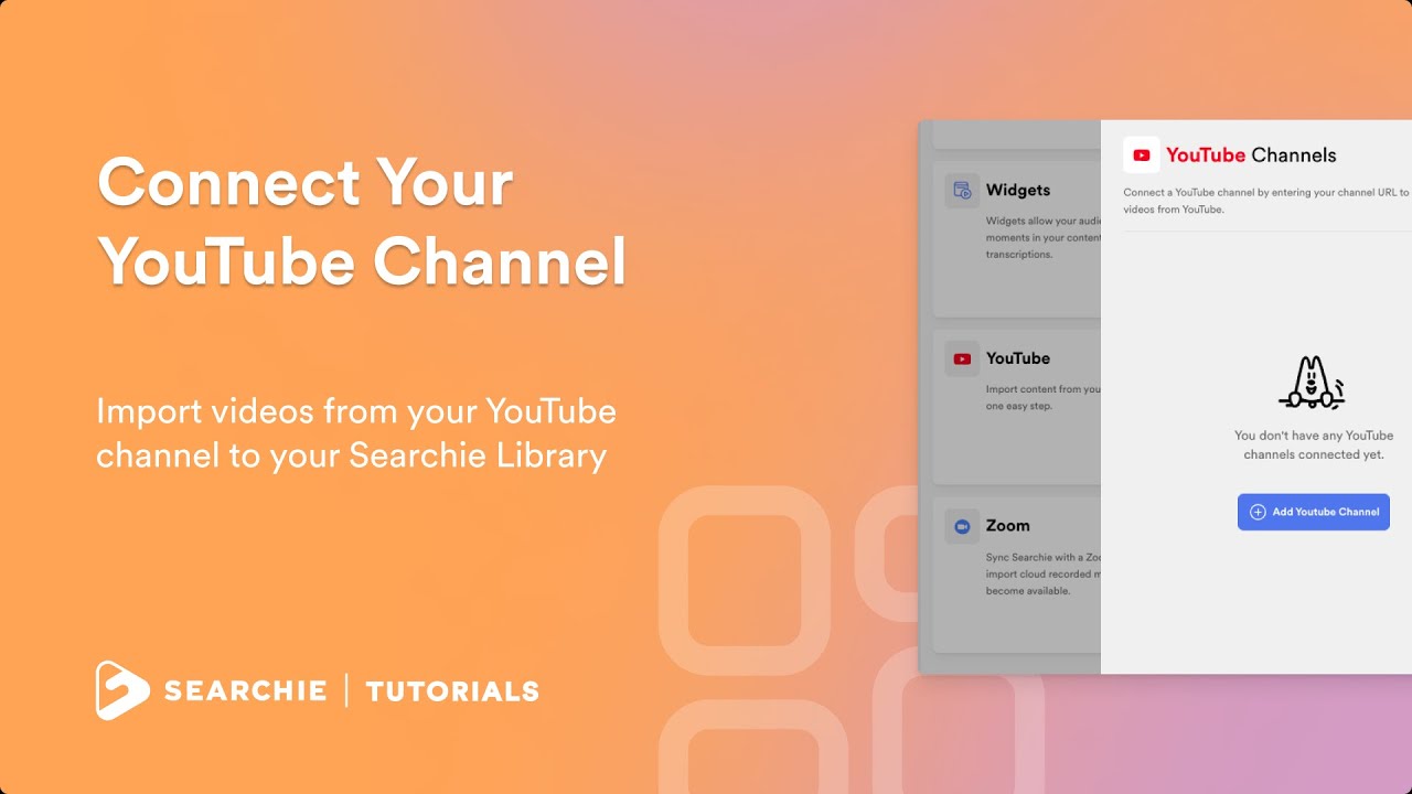 Connect Your YouTube Channel - YouTube