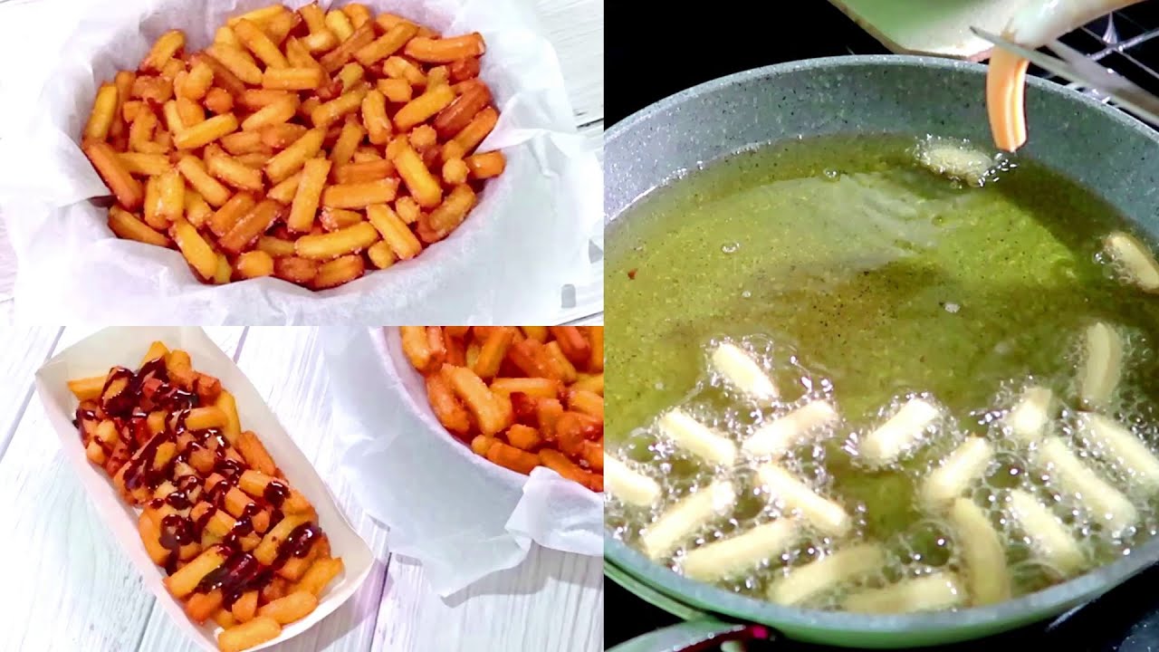 3 Ingredients Churros Recipe l How To Make Churros At Home - YouTube