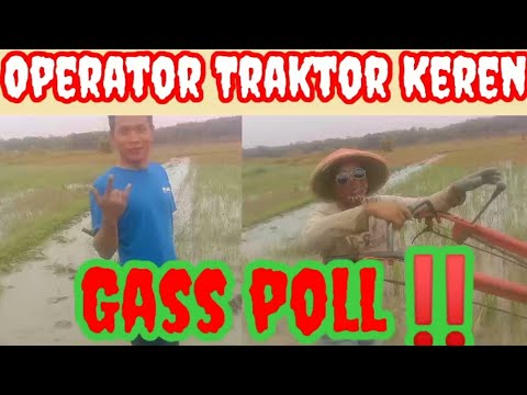Operator Traktor Keren - YouTube