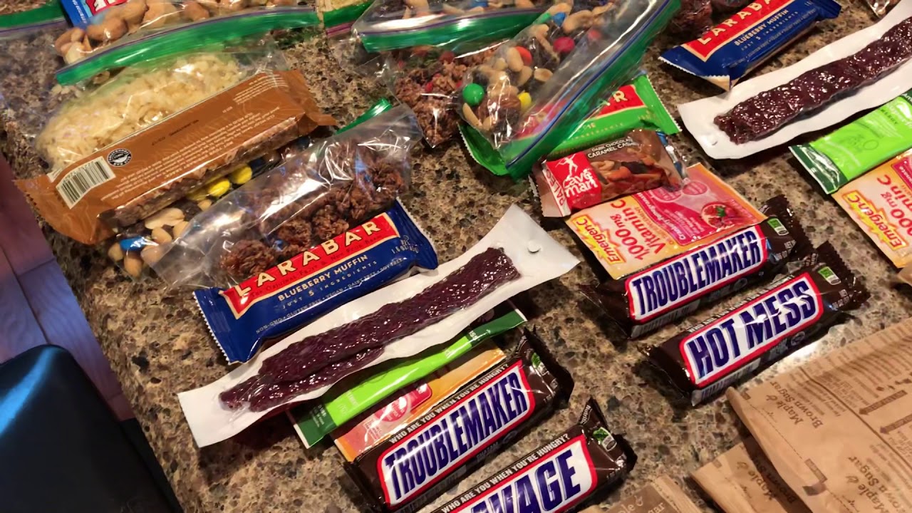 Pacific Crest Trail (PCT) - Thirty Days of Food - YouTube