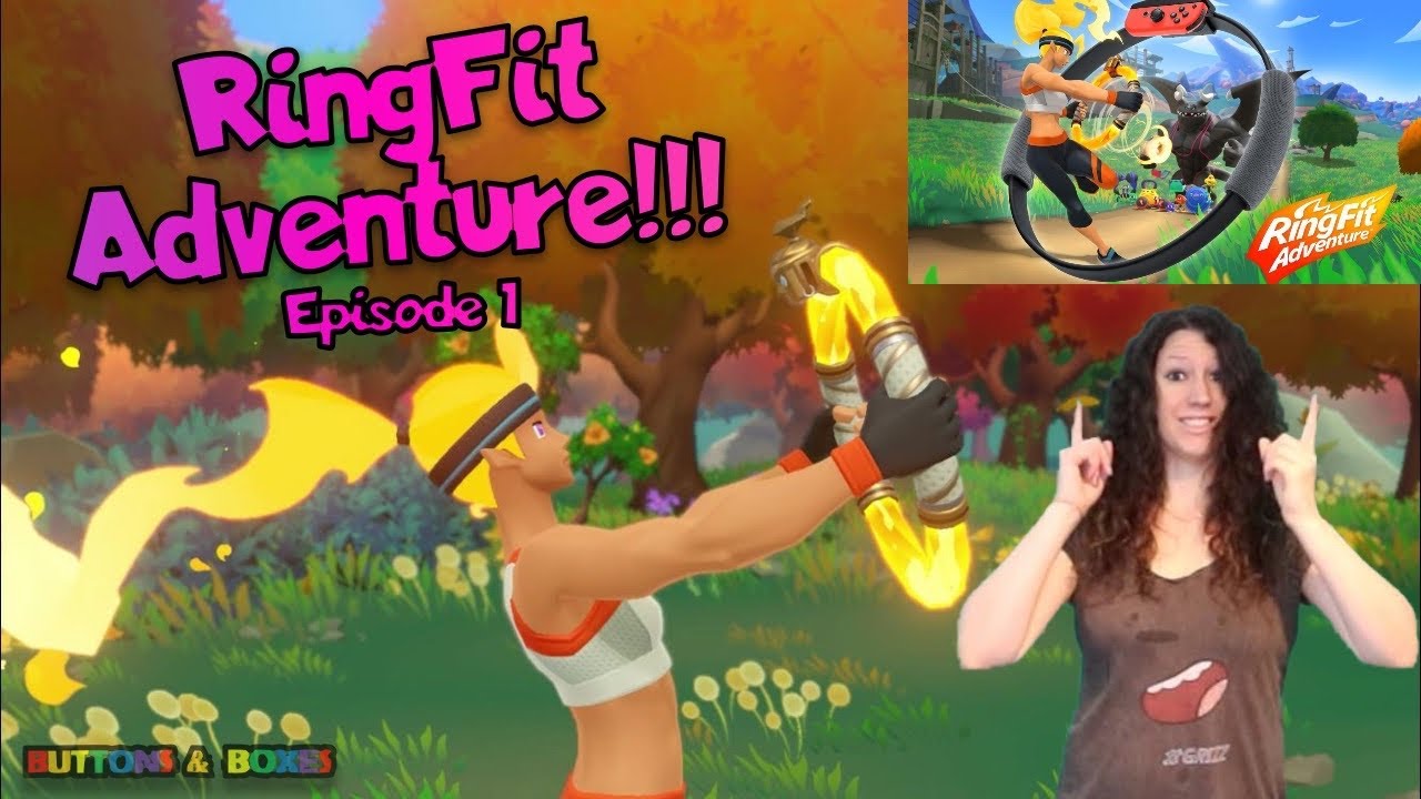 Ring Fit Adventure !!! Episode 1 - Unboxing & First Adventure level ...