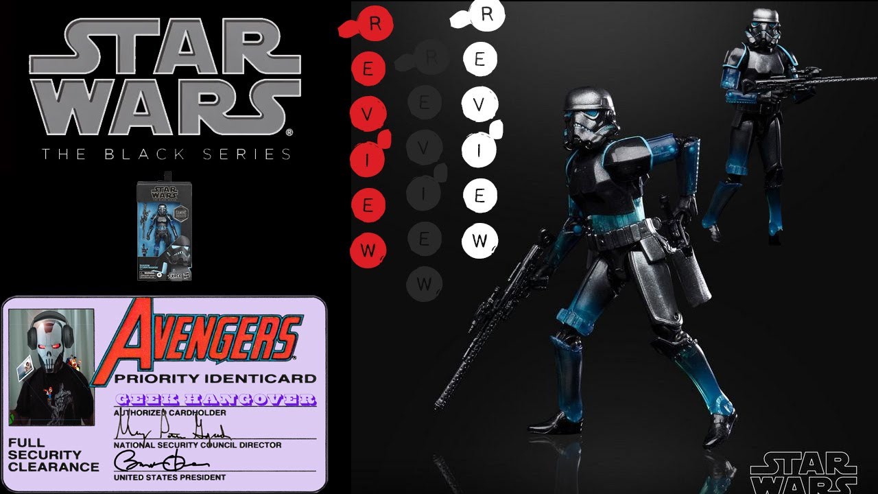 Black Series Star Wars: The Force Unleashed Shadow Stormtrooper ...