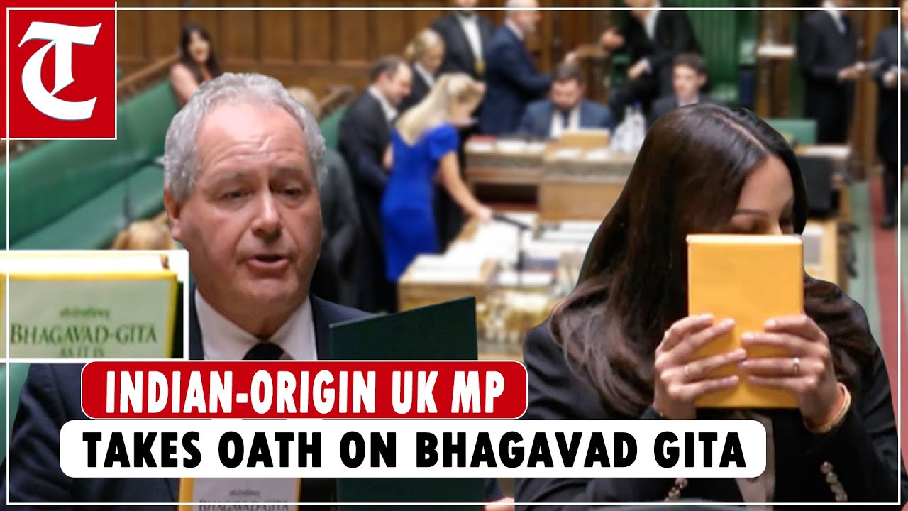 Indian-origin UK MP Shivani Raja, Bob Blackman take oath in Parliament ...