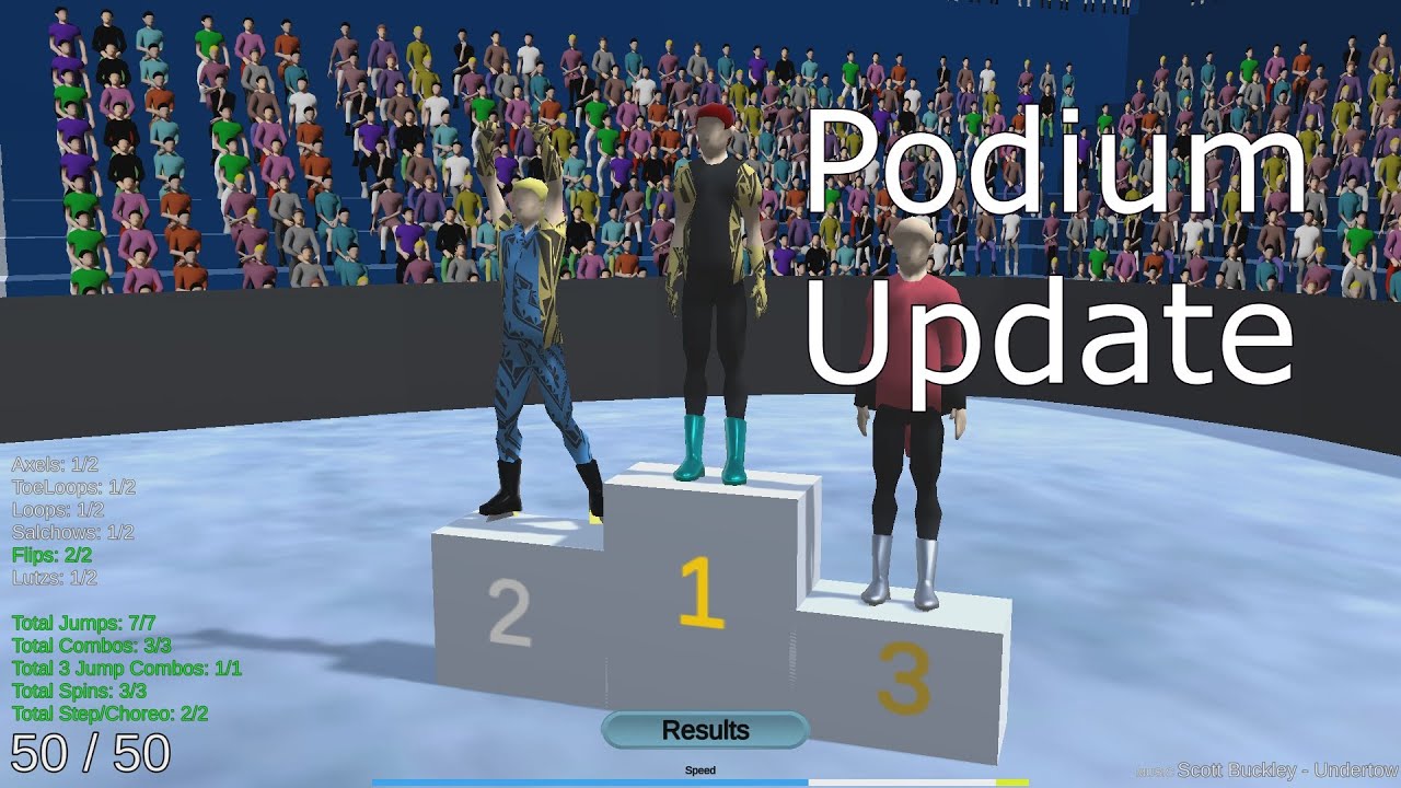 Podium Update in Figure Skating Legends #figureskating #iceskating - YouTube