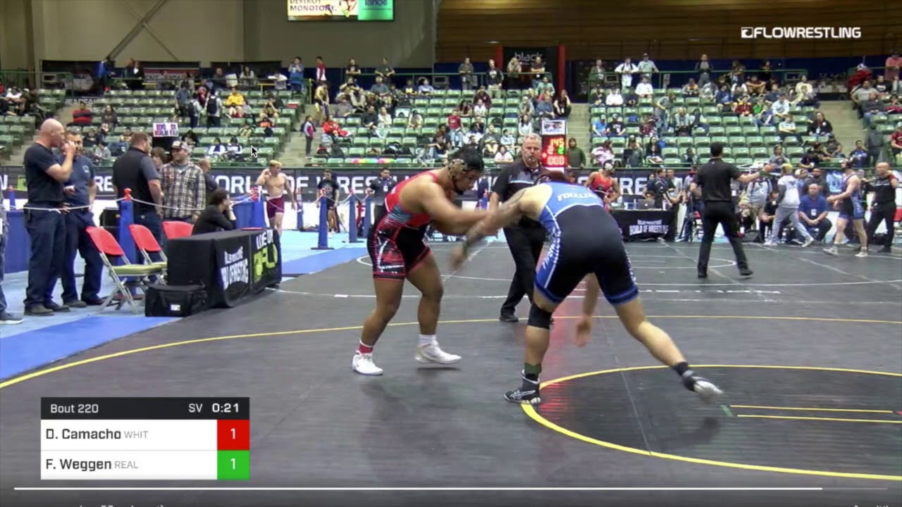 Dustyn Camacho Wrestling Highlights 2018-19 - YouTube