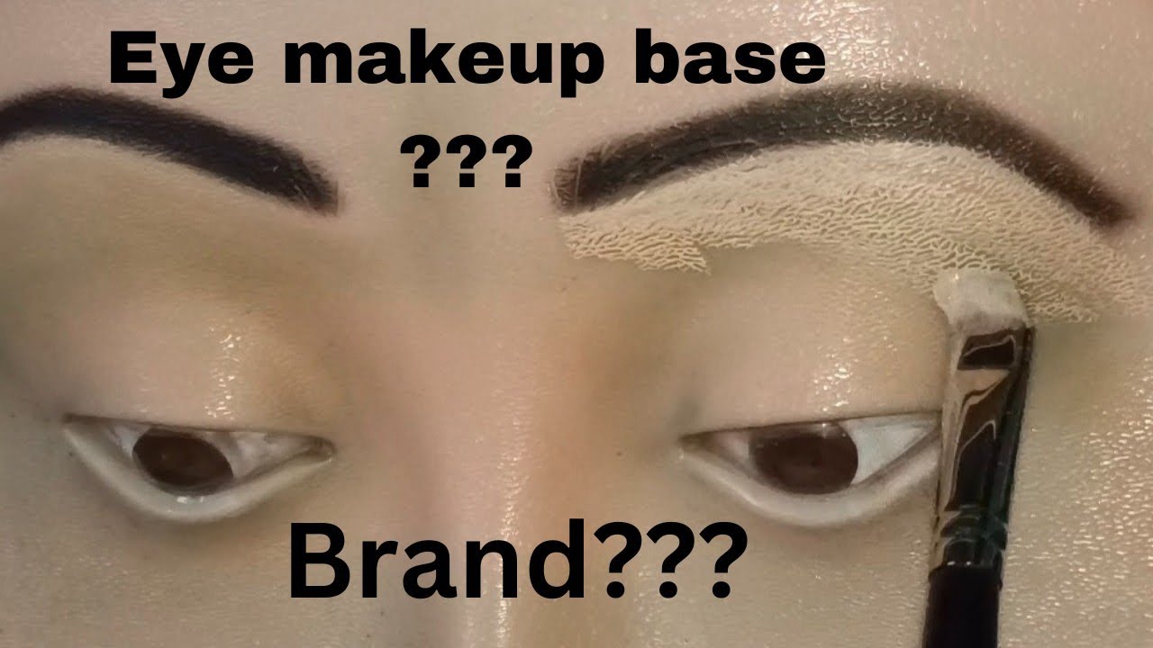 Eye Makeup Base Tutorial Step By Step Eye Makeup Eye Makeup Look 0965