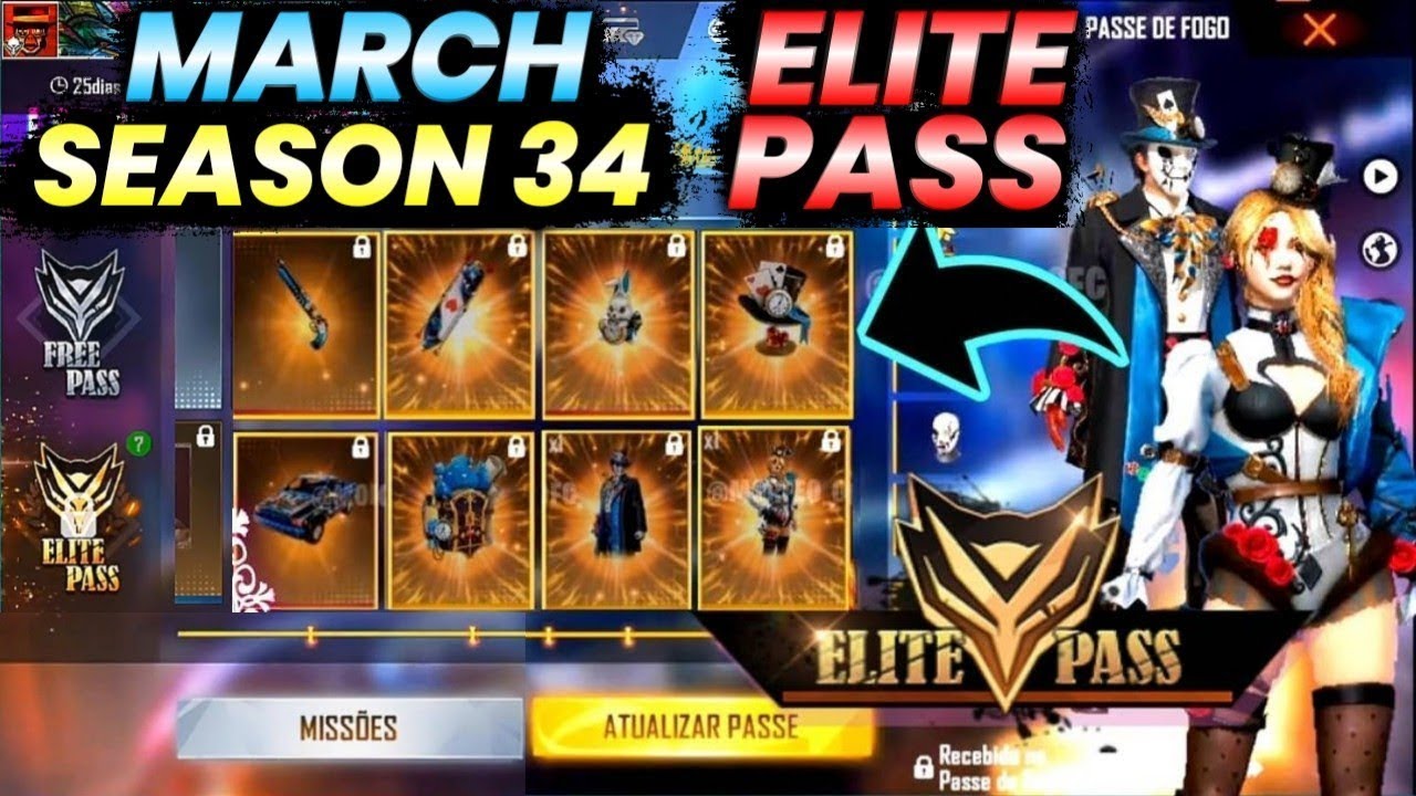 Free Fire Season 34 Elite Pass || Lumoor gaming || - YouTube
