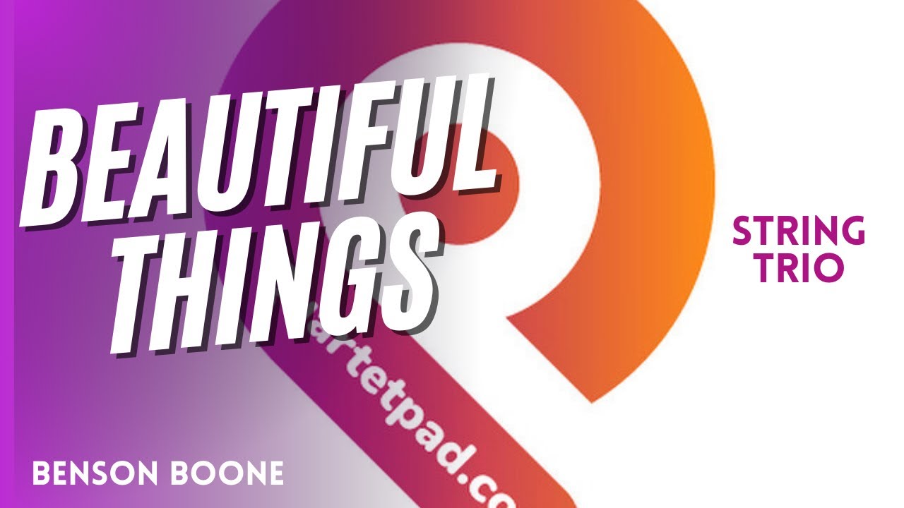 Beautiful Things (Benson Boone) for String Trio | SHEET MUSIC - YouTube