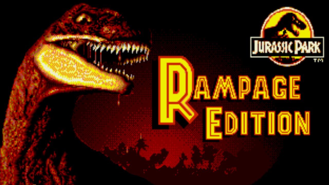 Jurassic Park Rampage Edition - Raptor Hard Mode Playthrough - YouTube