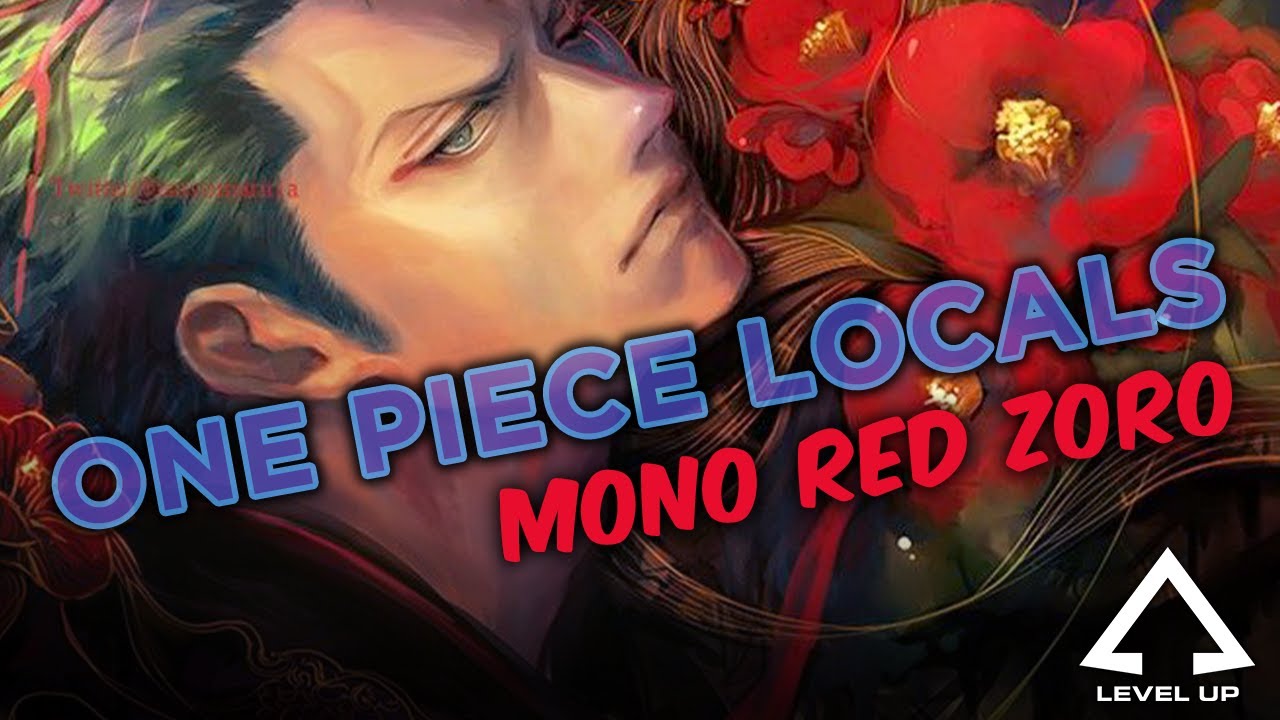 One Piece Locals - Mono Red Zoro by Mark Luciano - YouTube