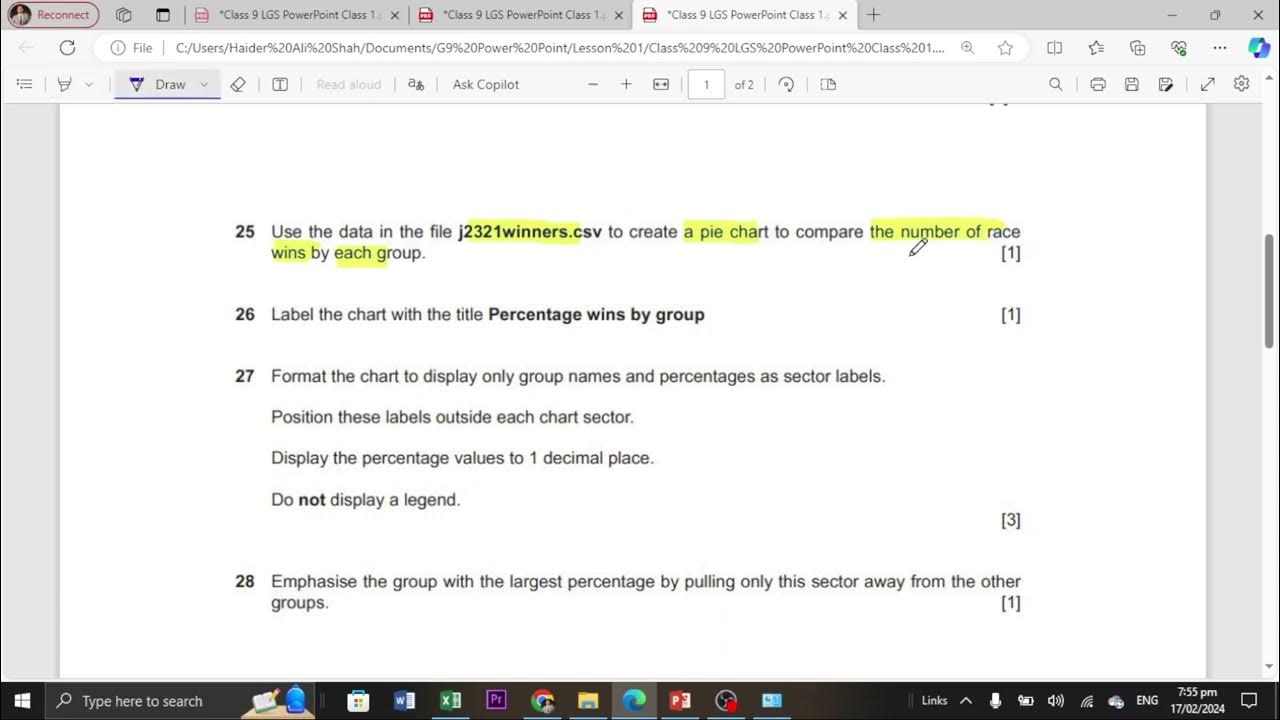 Grade 9 ICT Power Point Lesson 1 - YouTube