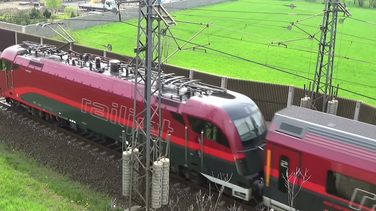 Vlaky Railjet ÖBB, Pendolino, LEO Express, RegioJet. - YouTube