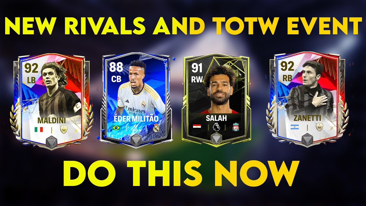 FC MOBILE 24 NEW RIVALS EVENT|NEW TOTW EVENT PLAYERS - YouTube