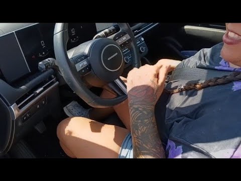 Revving to the floor the suv