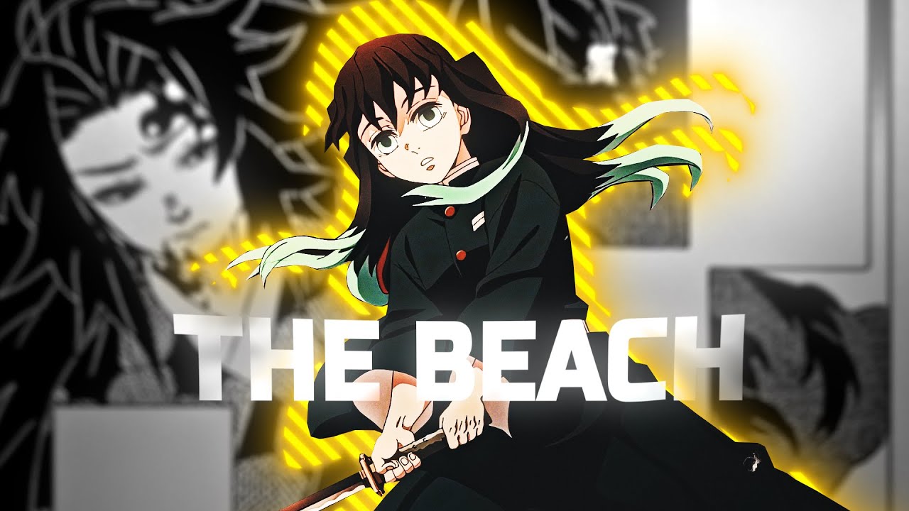 「The Beach 🔥」Muichiro Tokito - Demon Slayer AMV/EDIT - YouTube