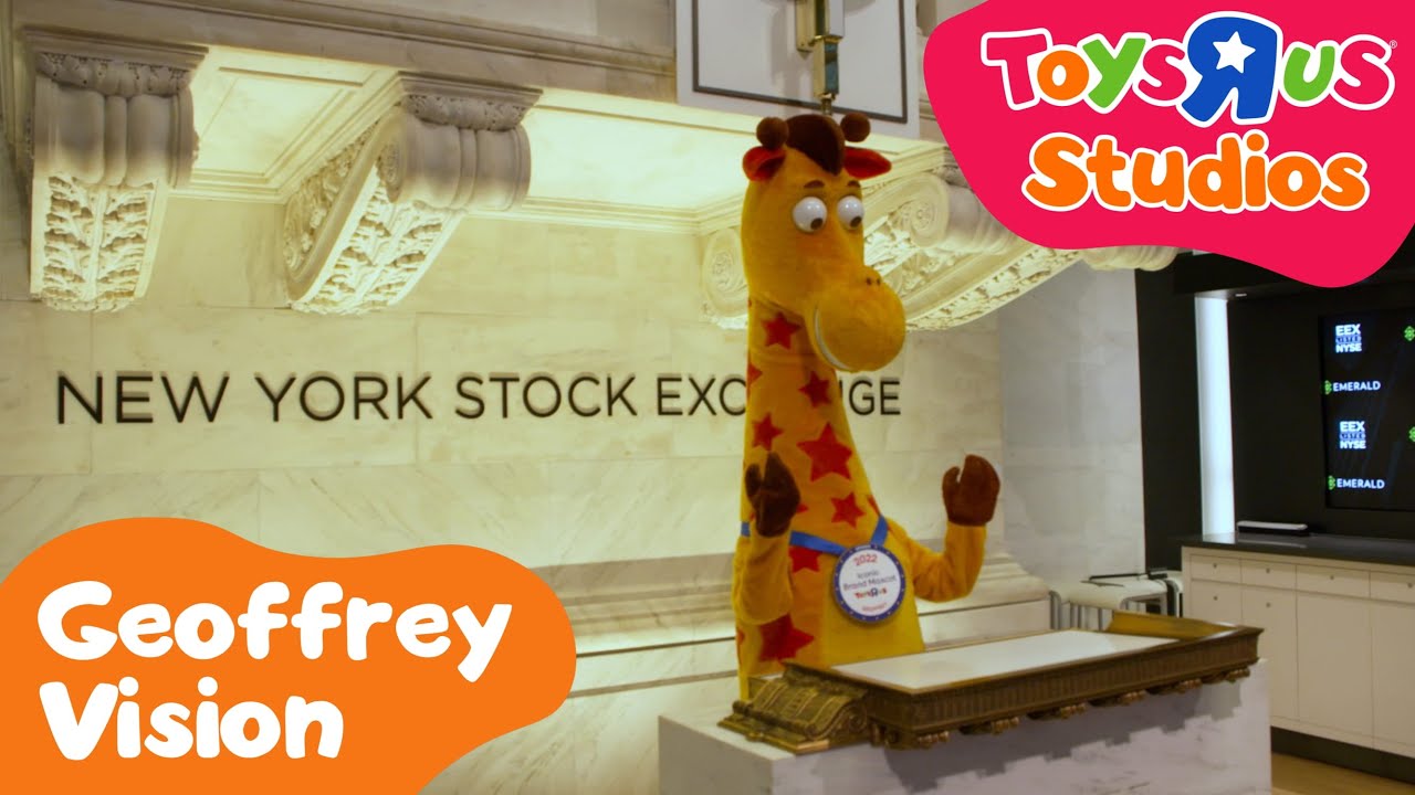 Geoffrey Rings the Bell at the New York Stock Exchange! | Toys"R"Us ...