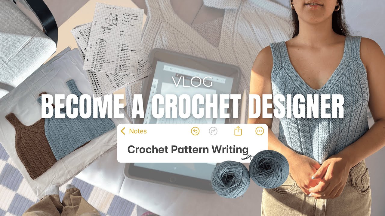 Writing a Crochet Pattern from Scratch 💅🏼 From the Idea to the Finished ...