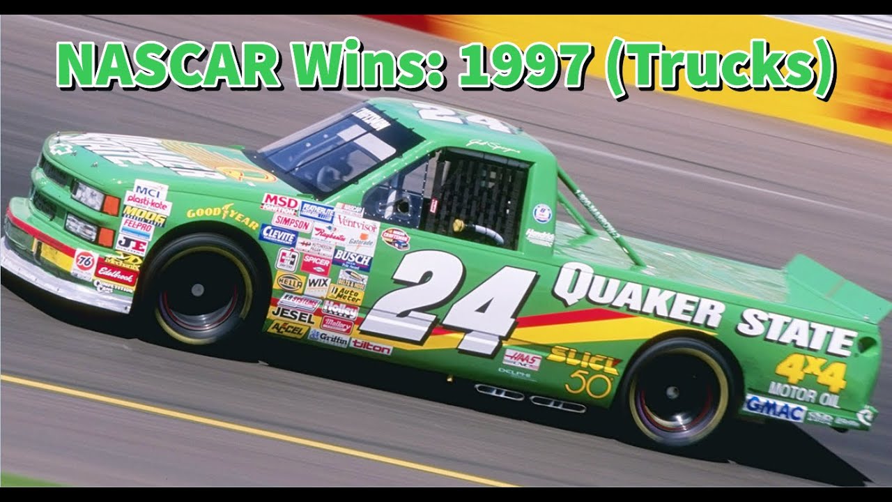 Every NASCAR Win in 1997 (Trucks) - YouTube