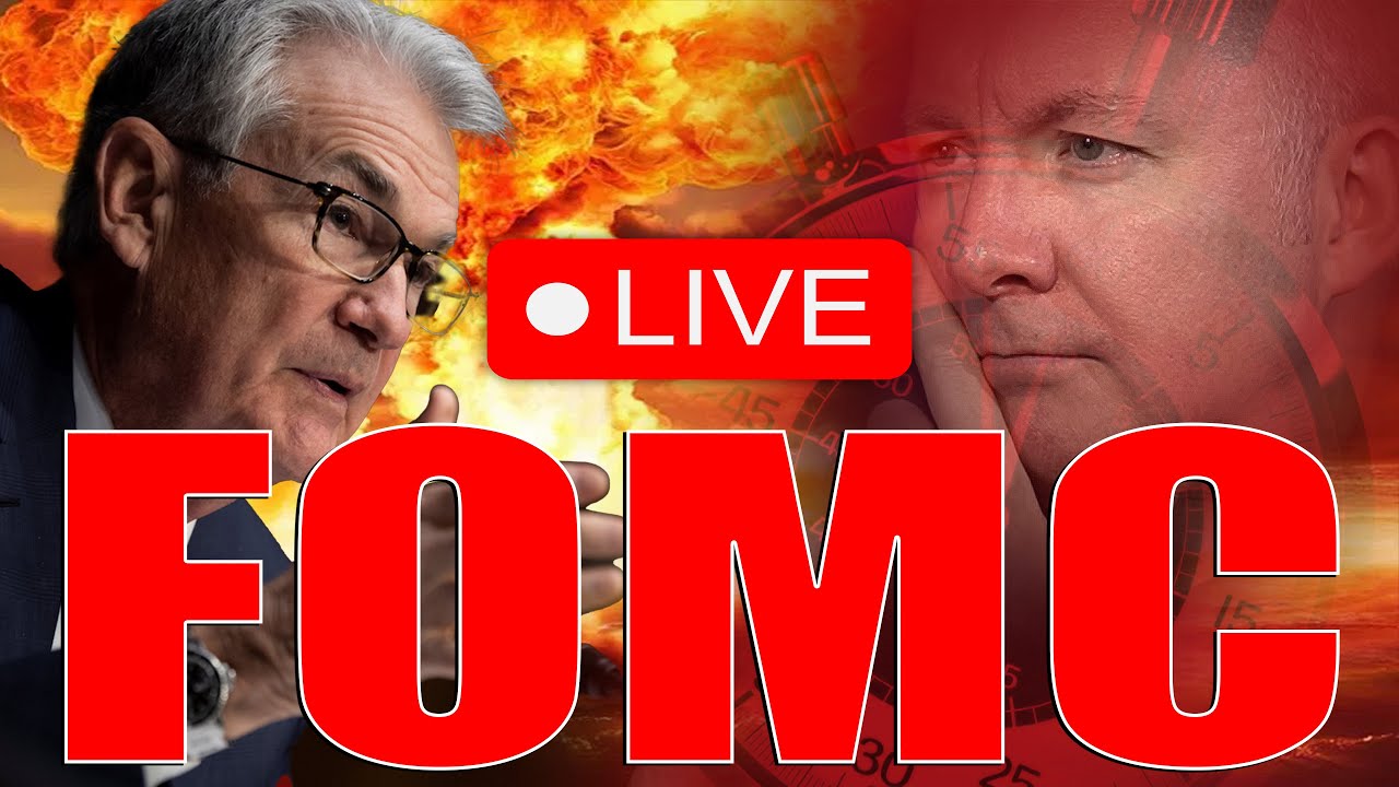 The FOMC Report LIVE INFLATION DATA - SURPRISE Rate CUT! - Martyn Lucas ...