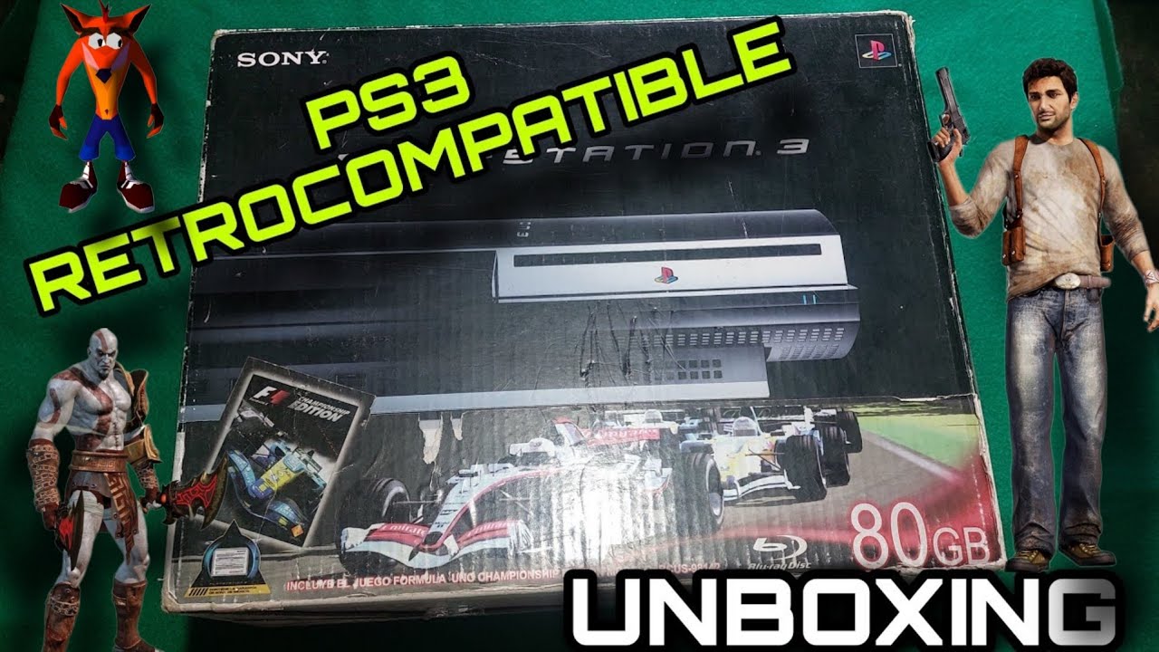 Playstation 3 Retrocompatible - Unboxing - Colección de Consolas - YouTube