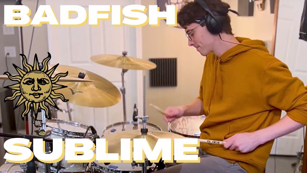 Badfish by Sublime (Full Drum Cover) - YouTube