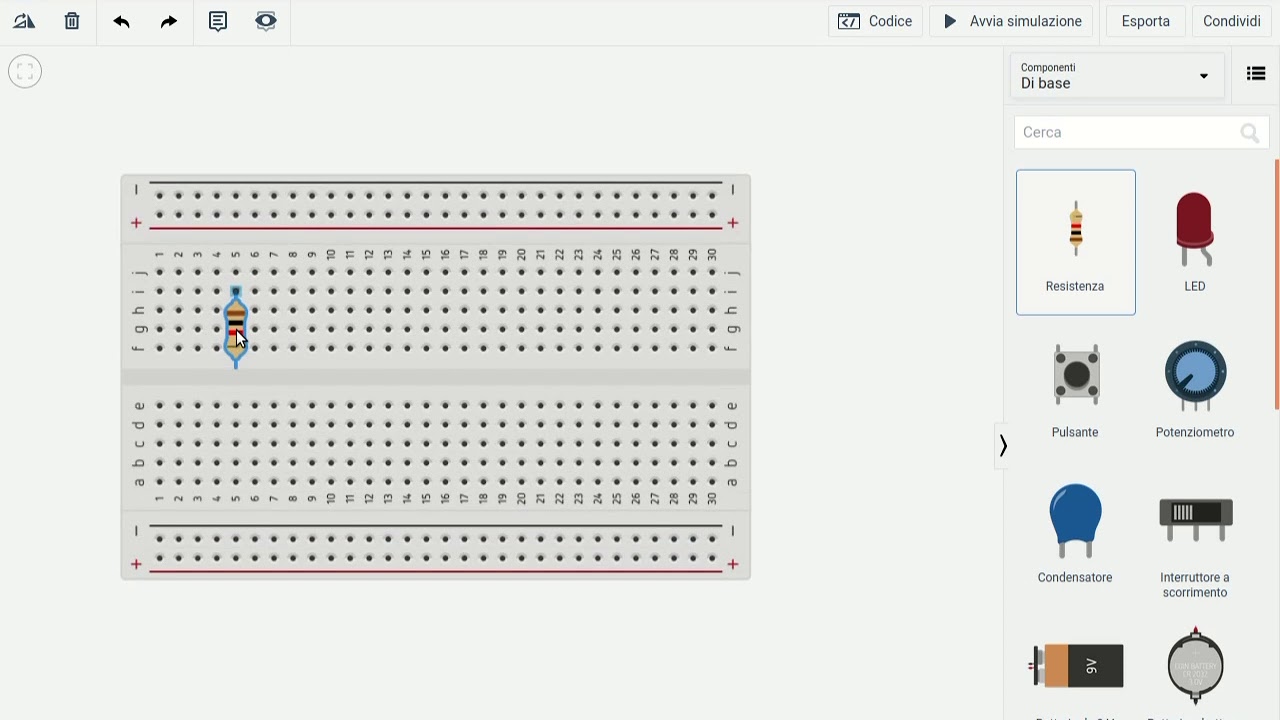 Tinkercad circuito LED - YouTube
