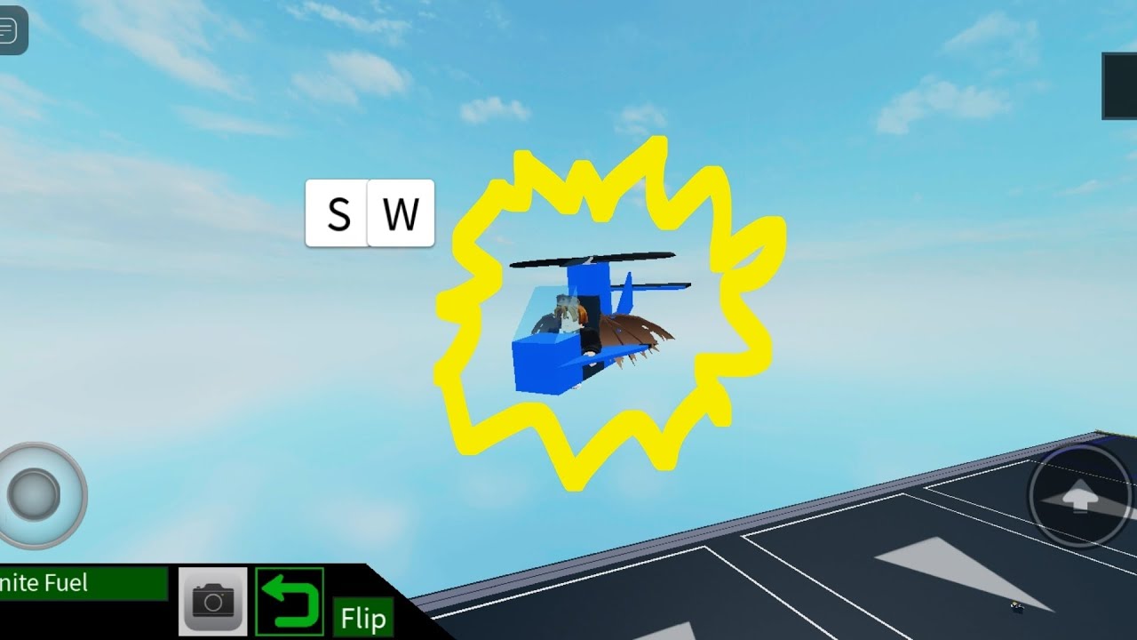 how to make mini helicopter in plane crazy! #roblox #planecrazy - YouTube