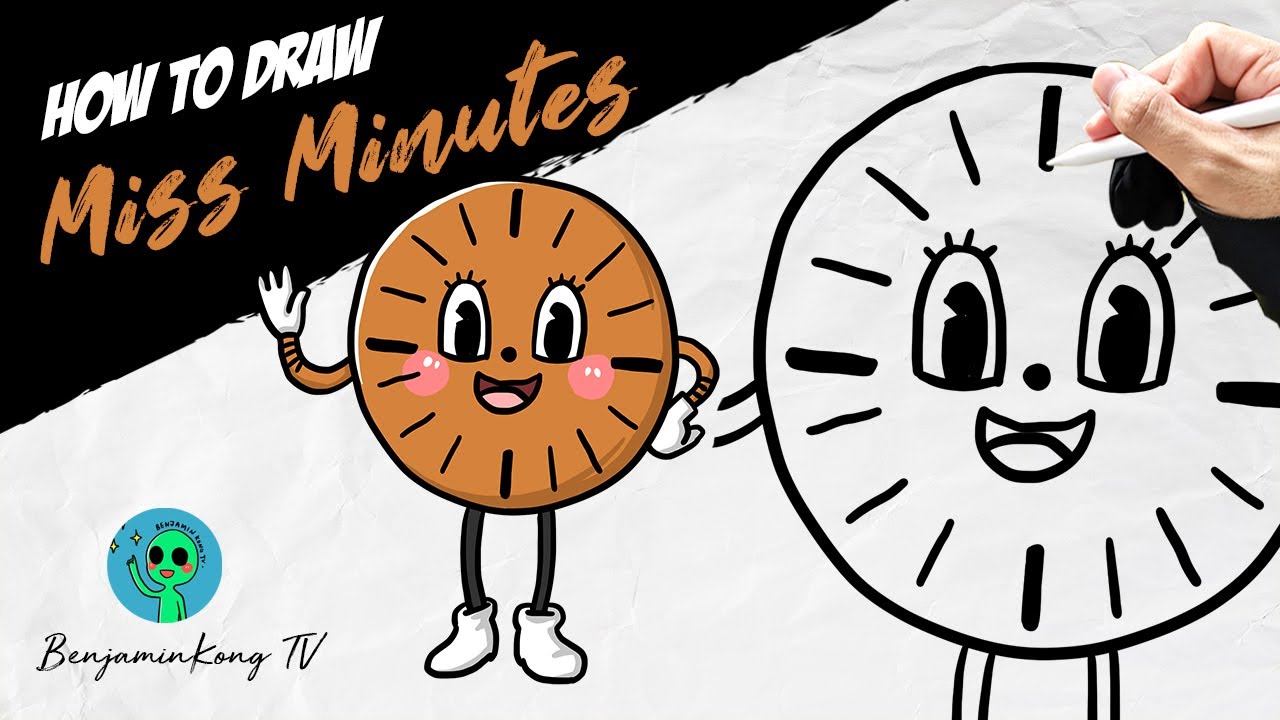 How to draw Miss Minutes - Loki | Simple & Easy - YouTube
