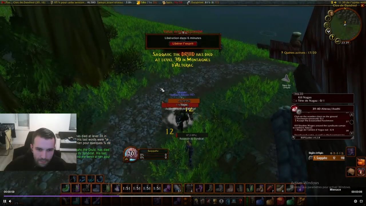 HC WOW DEATH CLIP - YouTube
