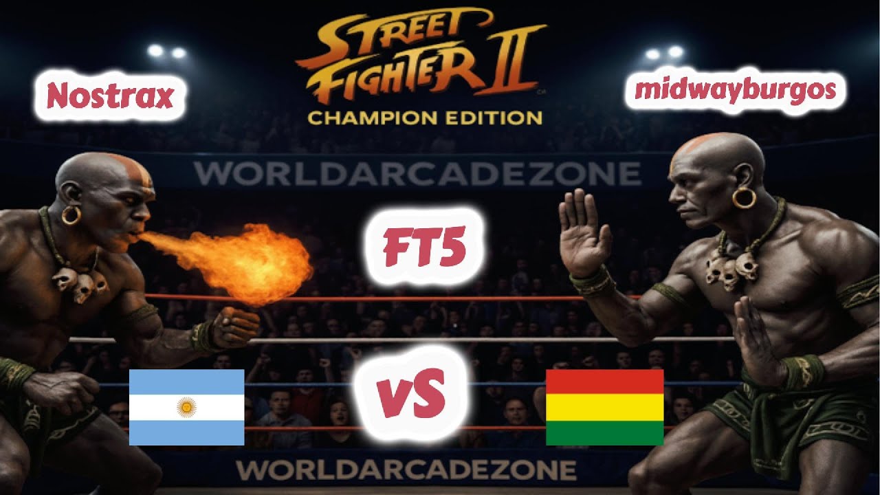 Street Fighter II': Champion Edition - Nostrax vs midwayburgos - FT5 ...