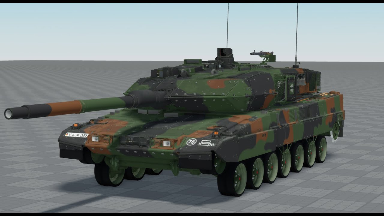 roblox leopard 2a7 - YouTube