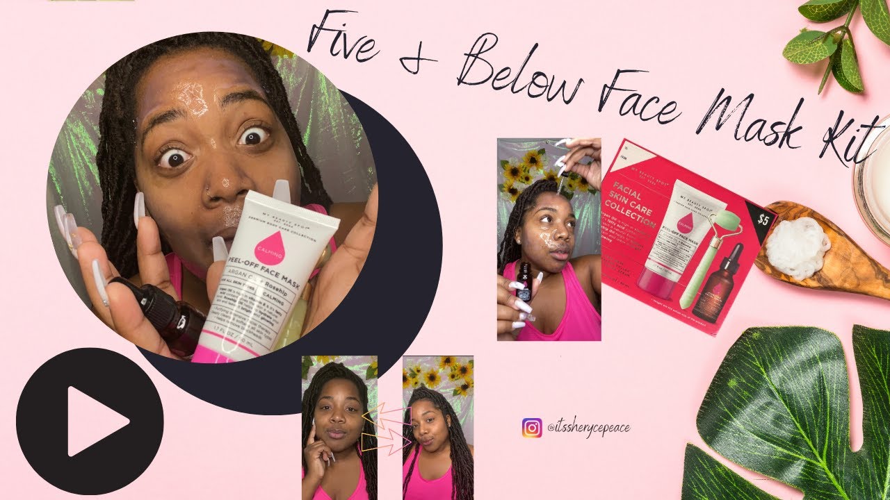 Five & Below Face Mask Kit ** I do own rights to music** - YouTube